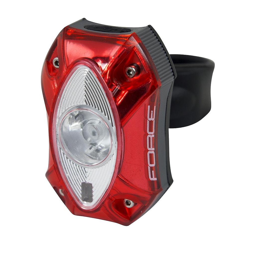 **FORCE REAR 60LM USB RED LIGHT 1 CREE | ABX Distribution
