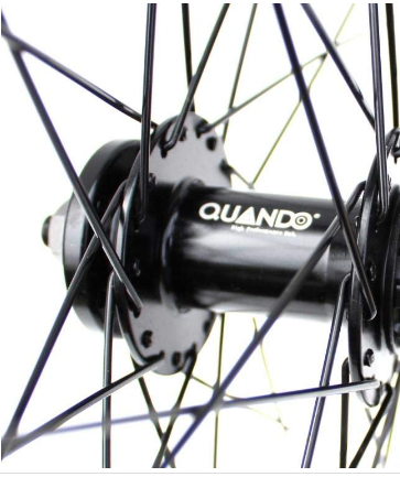 27.5 REAR V- BRAKE REAR CASSETTE WHEEL QR AXLE BLACK | ABX Distribution
